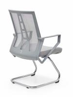 China Durability and Functionality in One Adjustable Swivel Blue Mesh Office Chair with Wheels for sale