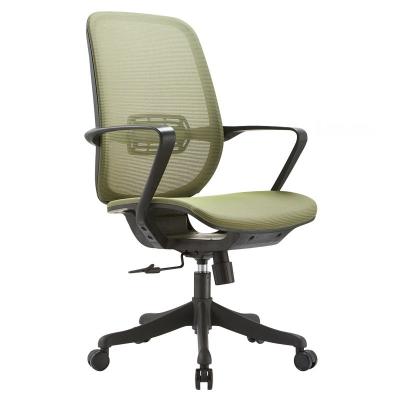 China Adjustable Ergonomic Executive Mesh Office Chair with Swivel Wheels and Lumbar Support for sale