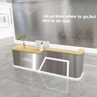 China Mail packing N stainless steel cashier desk for hotel beauty salon and clothing store for sale