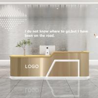 China Mail packing N stainless steel cashier desk for hotel beauty salon and clothing store for sale