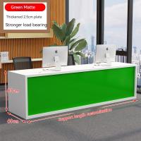 China Reception Desk for Office Furniture at Accounting Firm Law Firm and Hotel Company for sale