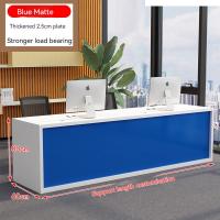 China Reception Desk for Office Furniture at Accounting Firm Law Firm and Hotel Company for sale