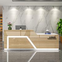 China Salon Reception Desk Mall Shop Display Counter Pedestal For OEM ODM Usage Scenarios for sale