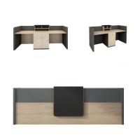 China Commercial Furniture Modern Design Style Front Desk for Offices Boutiques and Lobbies for sale