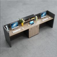 China Commercial Furniture Modern Design Style Front Desk for Offices Boutiques and Lobbies for sale