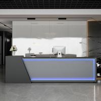 China Sleek and Practical Reception Desk for Firms Stylistic Simplicity at Its Best for sale