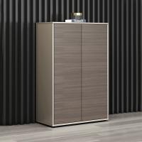 China Correc Assembled Wooden Office File Cabinet Greenery Low Cabinet for Pantry Lounge Storage for sale