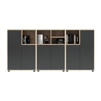 China Functional and Durable Flower Groove Desk Low Cabinet for Office Partition Storage for sale