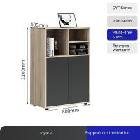 China Functional and Durable Flower Groove Desk Low Cabinet for Office Partition Storage for sale