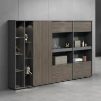 China Business Premises Large Office Cabinets for Documents Books Certificates and Trophies for sale