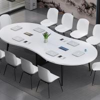 China Modern Training Table and Chair Set for Productive Negotiations in Conference Rooms for sale