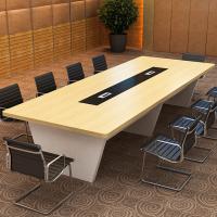 China Rectangular Staff Training Negotiation Table and Chair Combination for Modern Office for sale