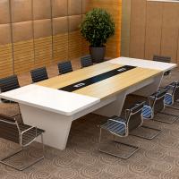 China Rectangular Staff Training Negotiation Table and Chair Combination for Modern Office for sale