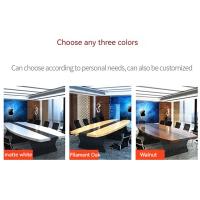 China E1 MDF/MFC Melamine Board Conference Table and Chair Combination for Modern Offices for sale