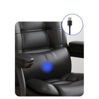 China Comfortable Sedentary Brown Bow Sleep Lumbar Protector Recliner PC Chair for Conference for sale