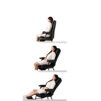 China Comfortable Sedentary Brown Bow Sleep Lumbar Protector Recliner PC Chair for Conference for sale