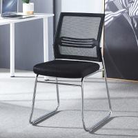 China Office Meeting Metal Legs Visitor Mesh Stackable Chair with Durability and Functionality for sale