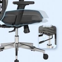 China Modern Office Furniture Manager Office Executive Table and Ergonomic Mesh Office Chair for sale
