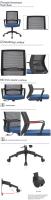 China Metal Type Other Ergonomic Swivel Computer Task Chair for Office/Computer/Desk for sale