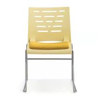 China Fixed Arms PP Office Meeting Room Chair with Stackable Design and Optional Color for sale