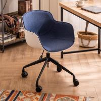 China Office Visitor Chair with Adjustable Height Vertical Lift and Technical Leather Material for sale