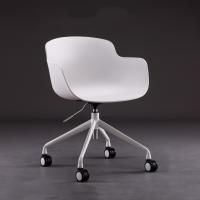 China Office Visitor Chair with Adjustable Height Vertical Lift and Technical Leather Material for sale