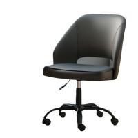 China PU Leather Executive Swivel Style Ergonomic Computer Meeting Chair with Fixed Armrest for sale