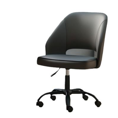China PU Leather Executive Swivel Style Ergonomic Computer Meeting Chair with Fixed Armrest for sale