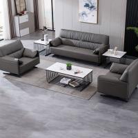 China Executive Office Furniture Manufacturers Customization Three Seat Leather Sofa Sets for sale