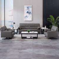 China Executive Office Furniture Manufacturers Customization Three Seat Leather Sofa Sets for sale
