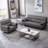 China Executive Office Furniture Manufacturers Customization Three Seat Leather Sofa Sets for sale