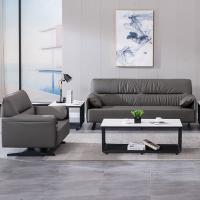 China Executive Office Furniture Manufacturers Customization Three Seat Leather Sofa Sets for sale