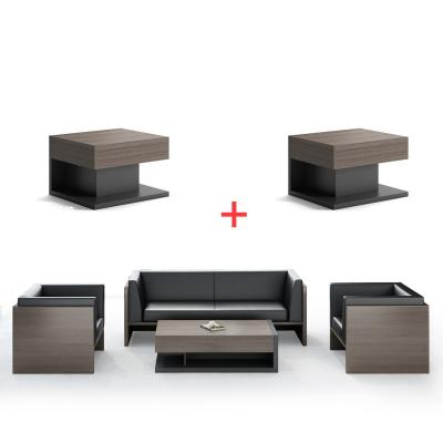 China OEM 1 2 3 Seater Wooden Design Couch Sectional Modern Office Luxury Furniture Sofa Set for sale