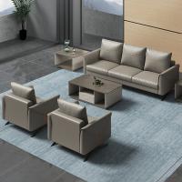 China Modern Office Furniture Comfortable Three Seater Sectional Sofa in Customizable Colors for sale