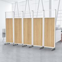 China Customizable Conference Room Movable Wooden Operable Soundproof Folding Partition Walls for sale