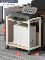 China Commercial Furniture 3 Tier Movable Printer Stand Multi-purpose Desk Organizer for sale
