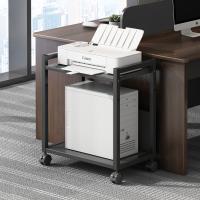 China Commercial Furniture 3 Tier Movable Printer Stand Multi-purpose Desk Organizer for sale