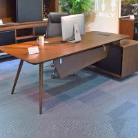 China Contemporary Design Office Furniture L-Shaped Workstation for Modern Manager for sale