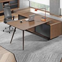 China Contemporary Design Office Furniture L-Shaped Workstation for Modern Manager for sale