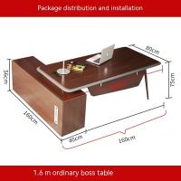 China Contemporary Design Office Furniture L-Shaped Workstation for Modern Manager for sale