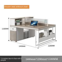 China Employee Desktop Computer Table Multi-functional Office Desk and Chair for 4-6 People for sale