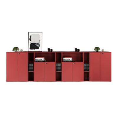 China Wooden Color Code Lock File Cabinet for Modern and Functional Office Environments for sale