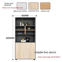 China Data Storage Wooden File Combination Bookcase for Simple Design Style Office for sale
