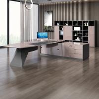 China Upgrade Your Office Space L-shaped Executive Desk Mail Packing N for Female President for sale