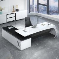 China Customizable Lacquer Large Desk Perfect for Managers and Supervisors in the Office for sale