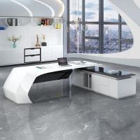 China Customizable Lacquer Large Desk Perfect for Managers and Supervisors in the Office for sale
