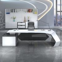 China Customizable Lacquer Large Desk Perfect for Managers and Supervisors in the Office for sale