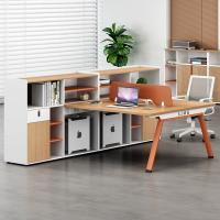 China Simple Modern Staff Seat Work Table Office 6 Four 4 People Office Desk Style Modernity for sale