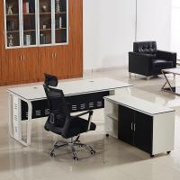 China Eco-Friendly Office Furniture Freestanding Executive Computer Desk for Home and Business for sale