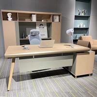 China Mail Packing Combination Office Furniture President Manager Supervisor Standalone Desk for sale